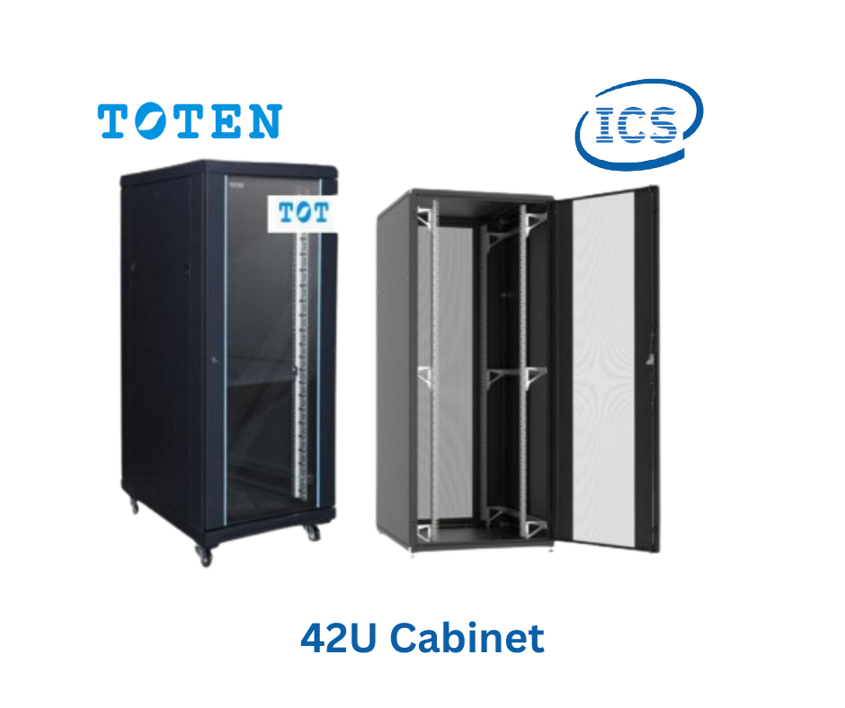 Infracom Solution | 42U Network Server Rack/Cabinet, 600mm X 800mm ...